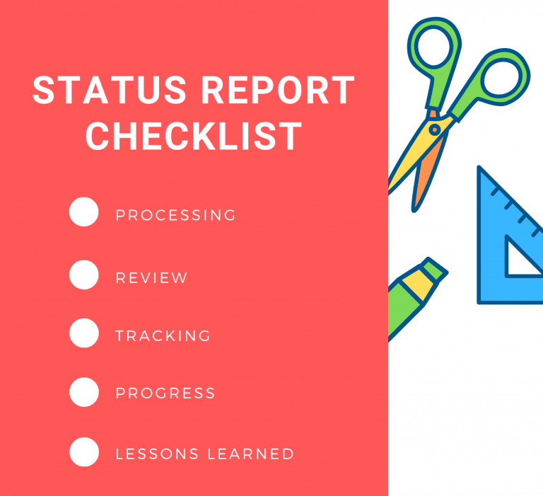 GTD Status Report Template (Free Download) (Free Download) - Weekdone