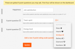 RAG+B Traffic Light Rating System - Weekdone