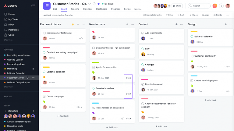 25 Best Team Management Software For Virtual Teams Of 2022 - Team Compass