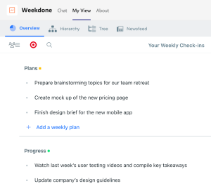 Introducing Weekdone Microsoft Teams App Weekdone