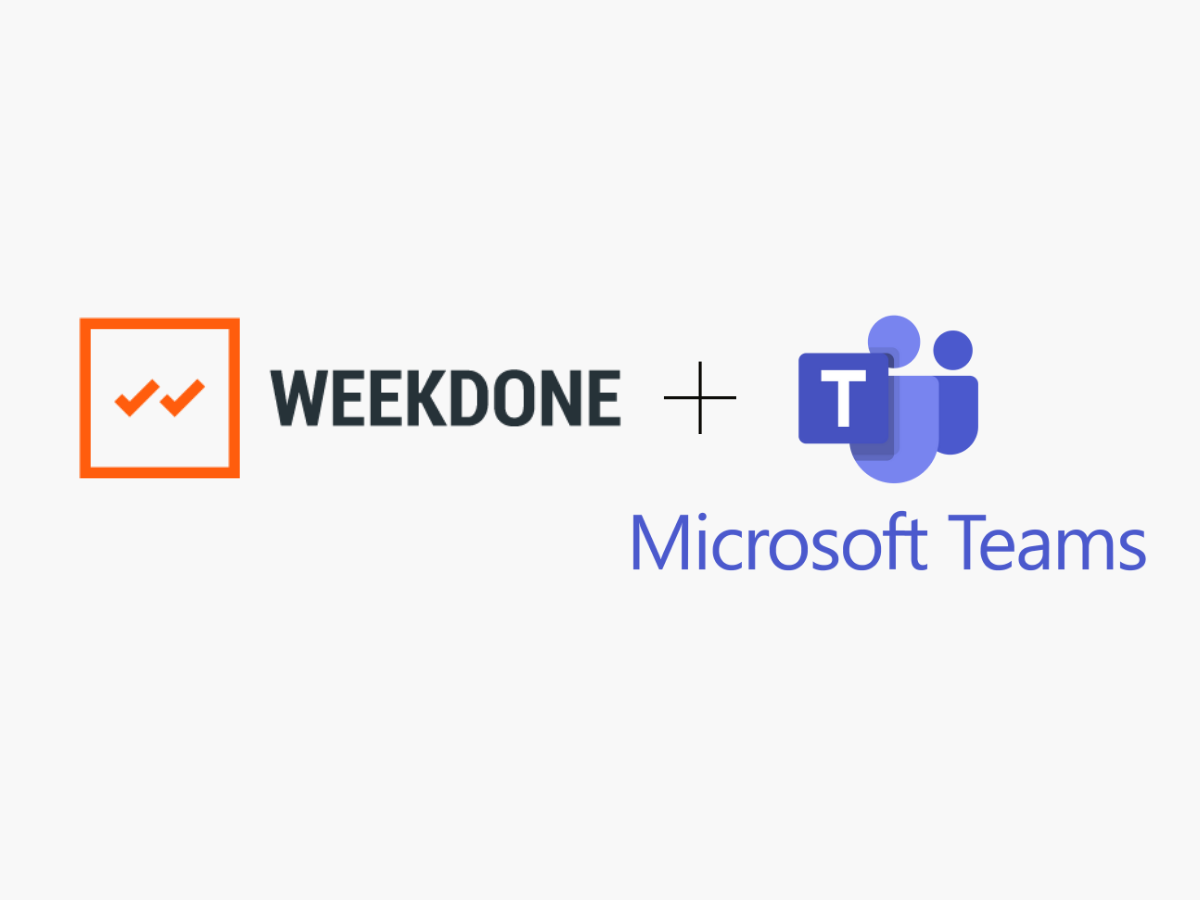 Introducing Weekdone Microsoft Teams App - Weekdone