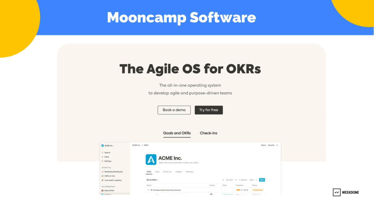 Best OKR Software Buyer's Guide: 24 Tools for Leaders in 2023