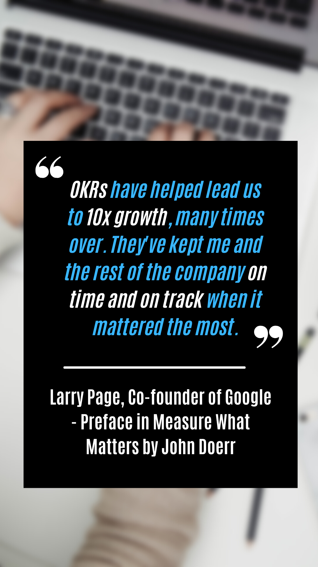 Contextualize Google OKRs: Make Goal-Setting a Part of Your Company's ...