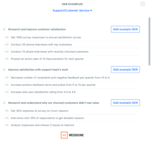 Amplify Your Goal's Value: Set Customer Success OKRs - Weekdone